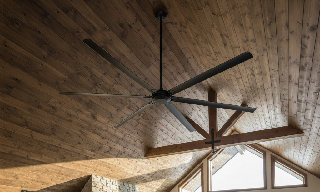How to Install a Ceiling Fan on a Sloped Ceiling – ParrotUncle.AU