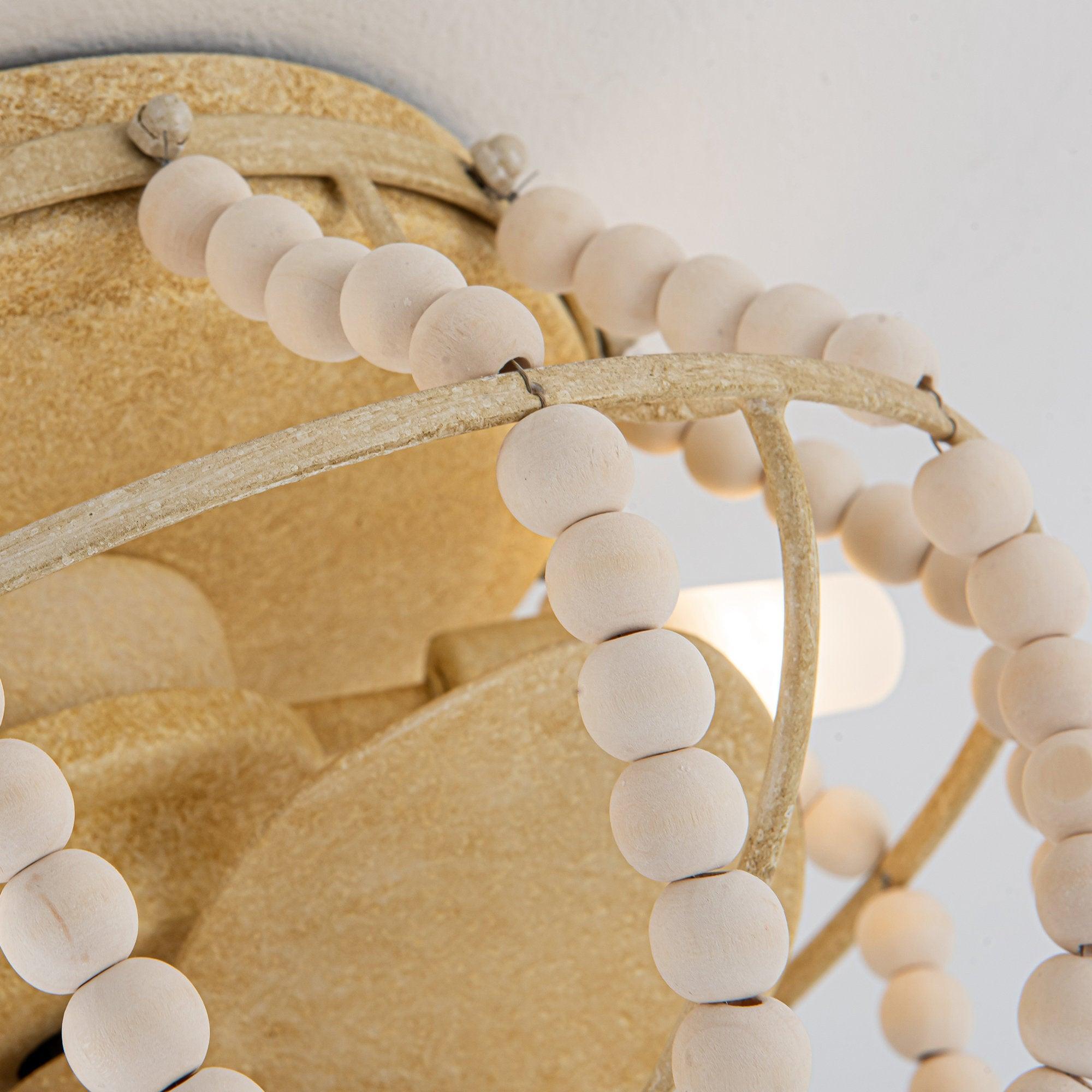 13" Hamptons Farmhouse DC Motor Flush Mount Reversible Ceiling Fan wit ...