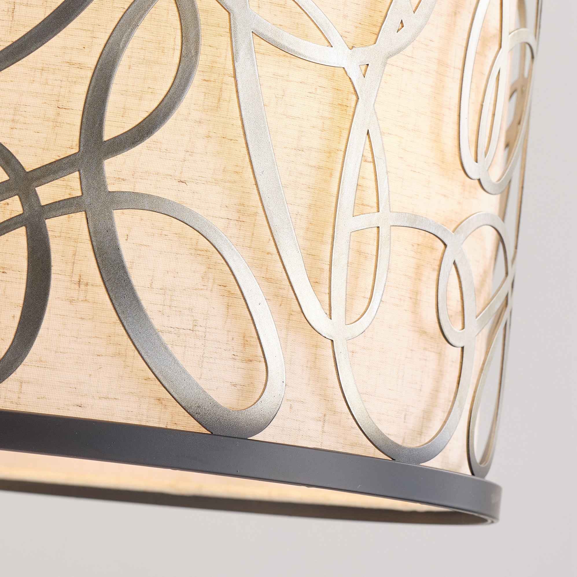 3-Light Classic Industrial Chandelier With Adjustable Hanging Length ...