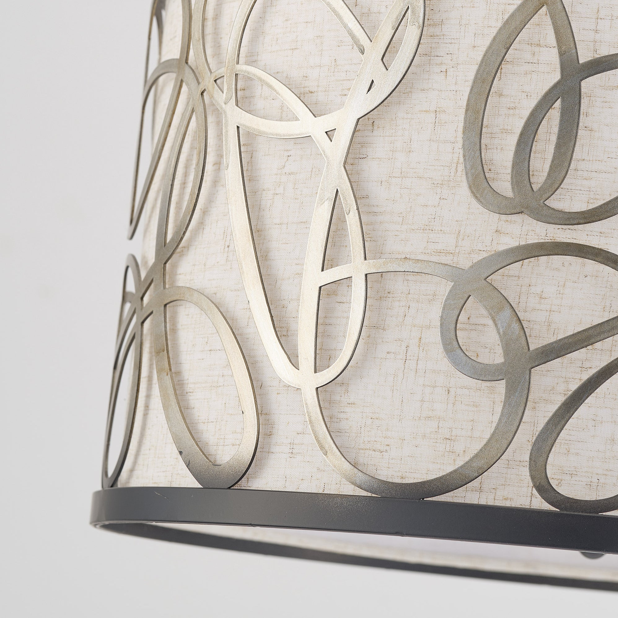 3-Light Classic Industrial Chandelier With Adjustable Hanging Length ...