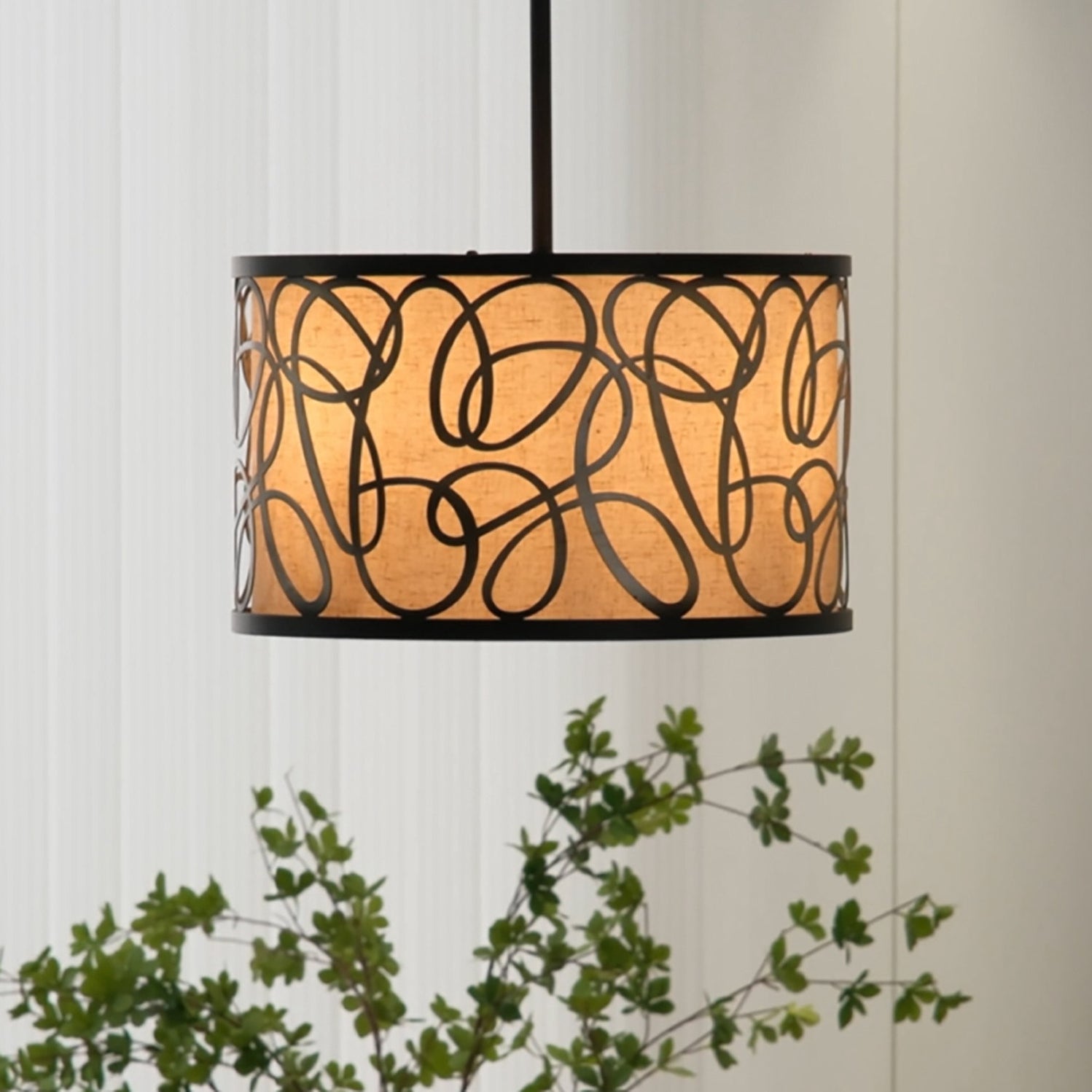 3-Light Classic Industrial Chandelier With Adjustable Hanging Length ...